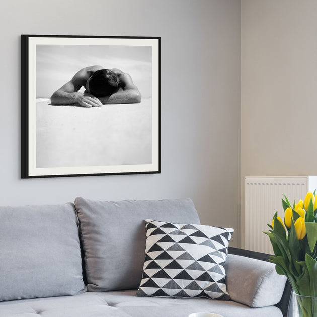 1938 Sunbaker Photograph | Vintage Black & White Australian Print ...